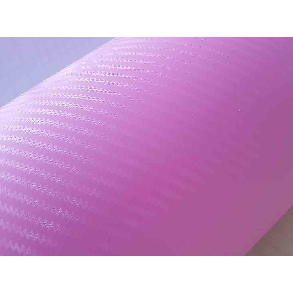 Folie autocolant carbon 3D roz deschis, 3 m x 1.52 m - eMAG.ro