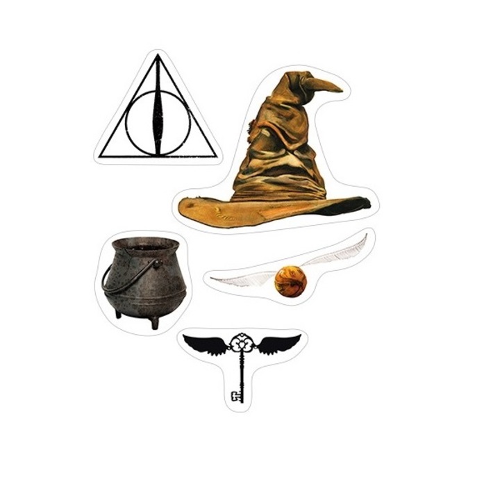 Set stickere Harry Potter, Obiecte magice, 2 planse - eMAG.ro