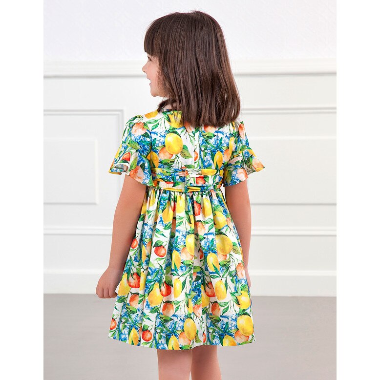 Rochie satin lamai, Abel and Lula, 5041PV20GLB2, 10-12 ani, 140 cm ...