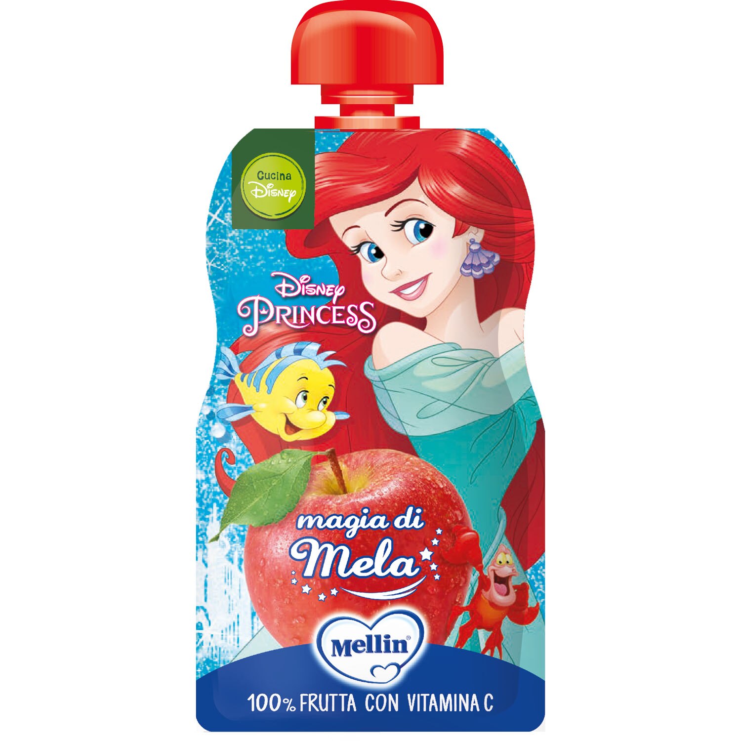 Piure de mere Milupa Mellin, Disney Princesses, 110 gr - eMAG.ro