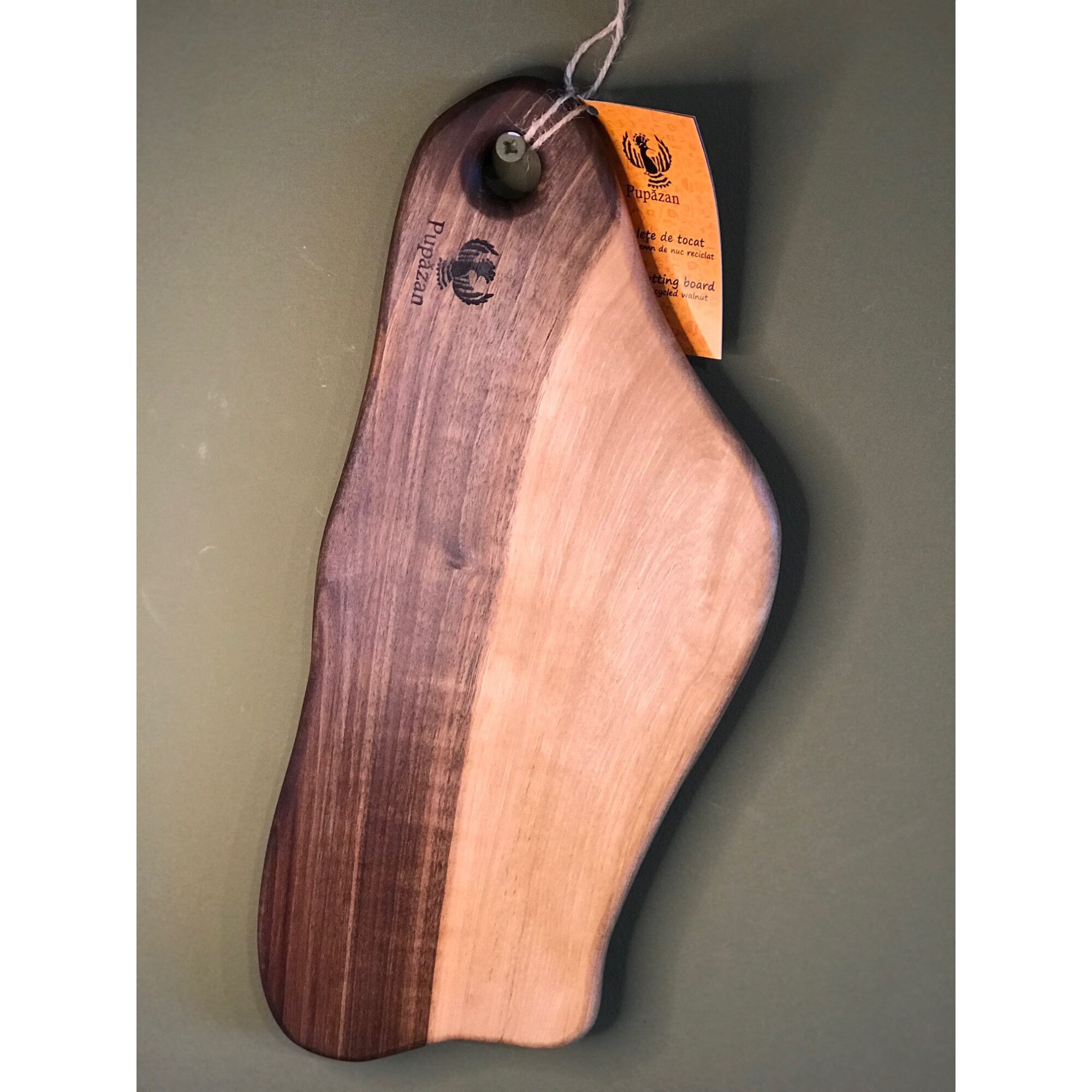 Tocator din lemn de nuc M 25x25x2cm (1969) - eMAG.ro