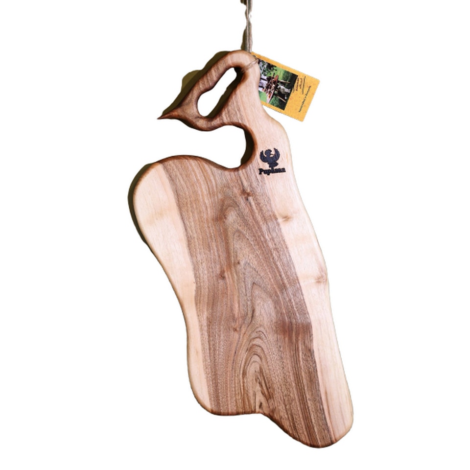 Tocator din lemn de nuc M+ 50x25x2cm (4438) - eMAG.ro