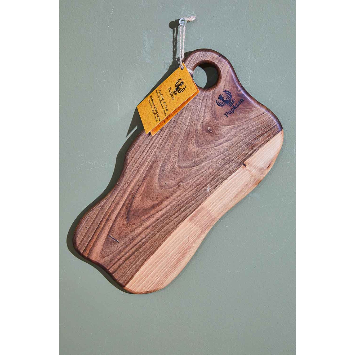 Tocator din lemn de nuc M 25x25x2cm (2385) - eMAG.ro