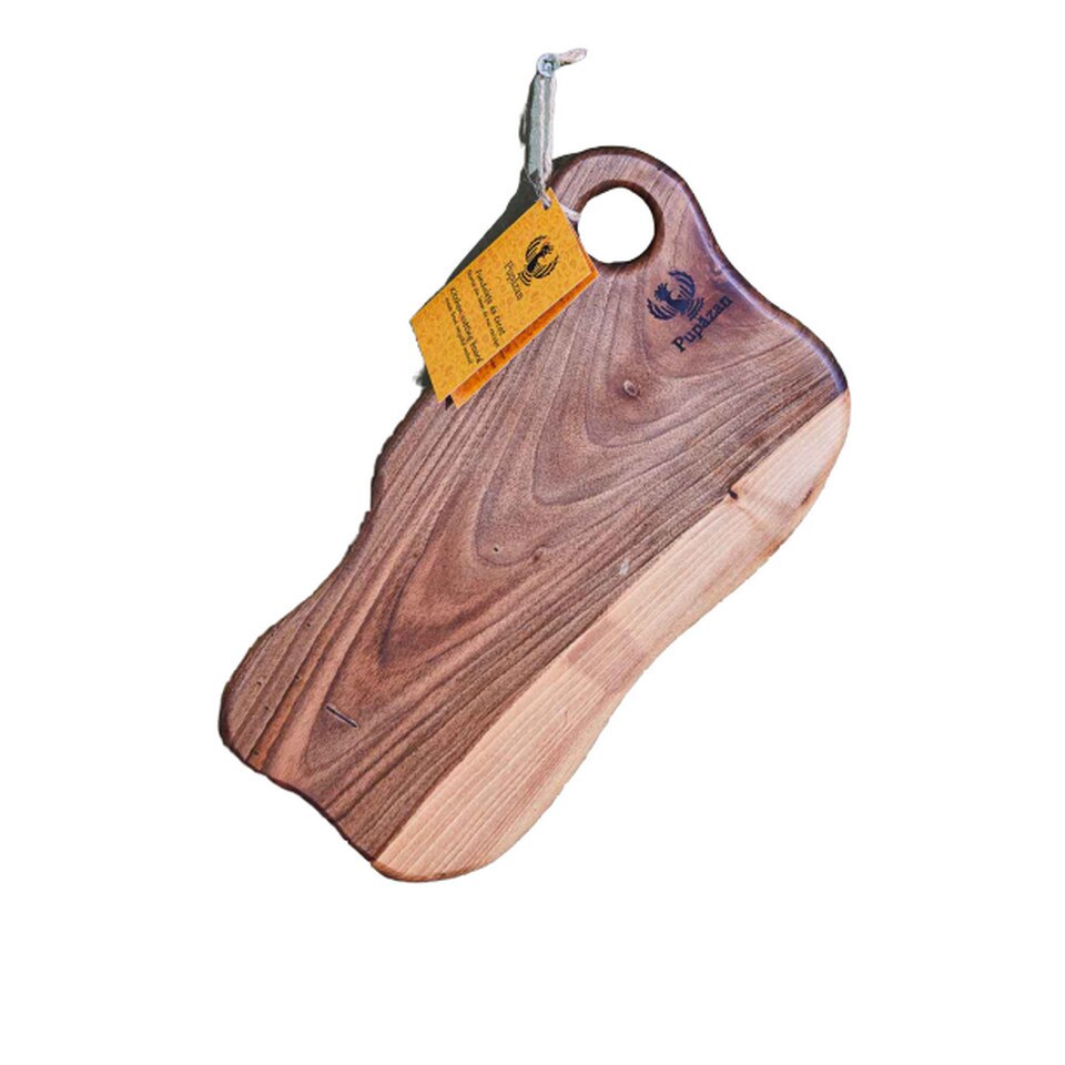 Tocator din lemn de nuc M 25x25x2cm (2385) - eMAG.ro