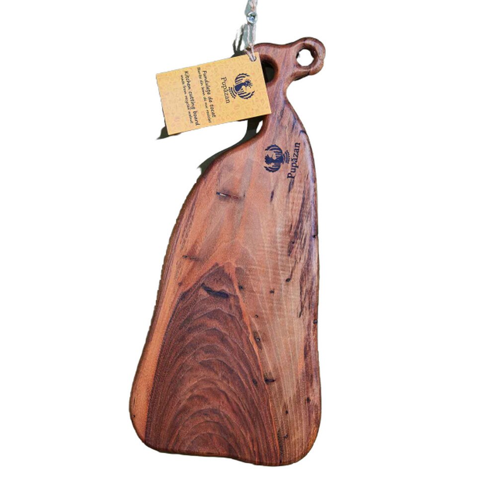 Tocator din lemn de nuc M 25x25x2cm (2267) - eMAG.ro