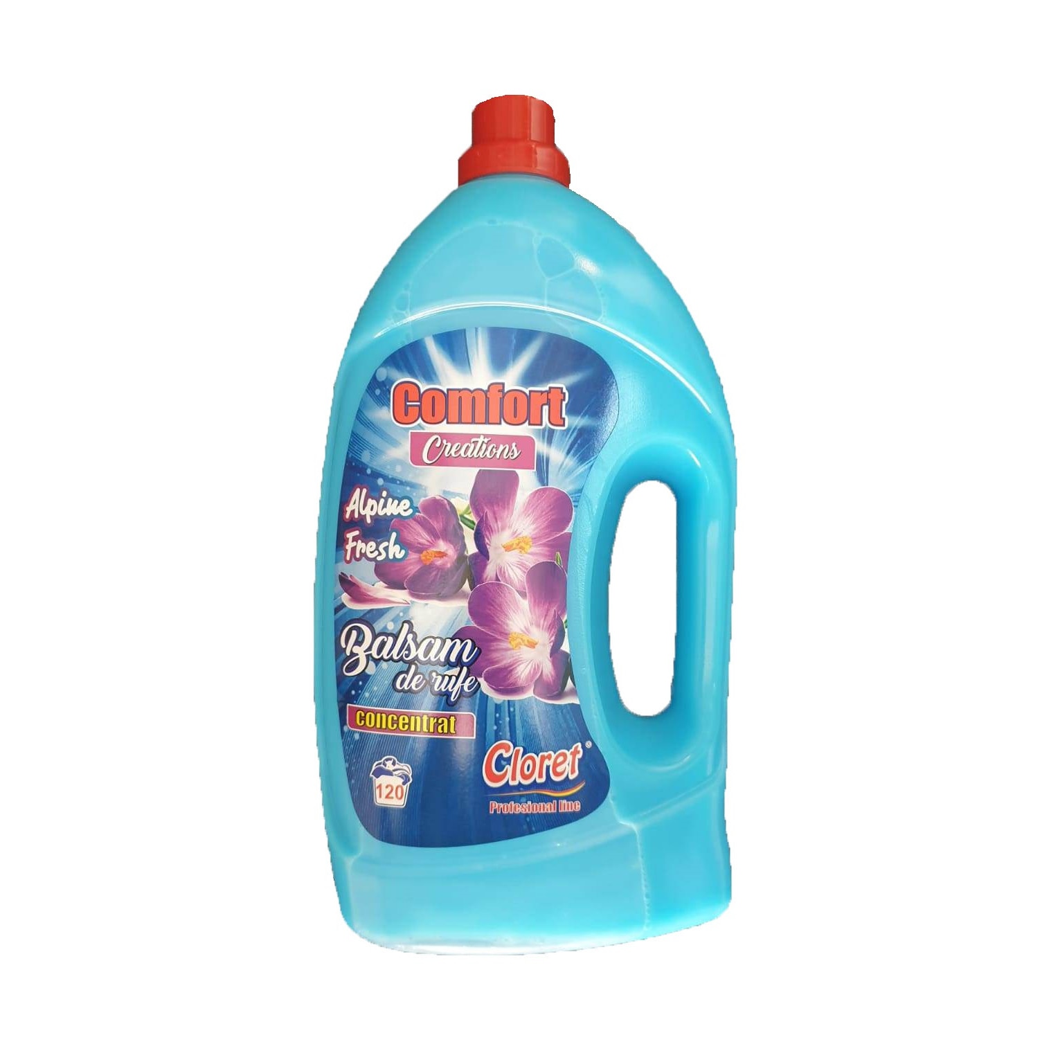 Balsam de rufe, 3L, concentrat, 120 spalari, Alpine Fresh, Cloret - eMAG.ro