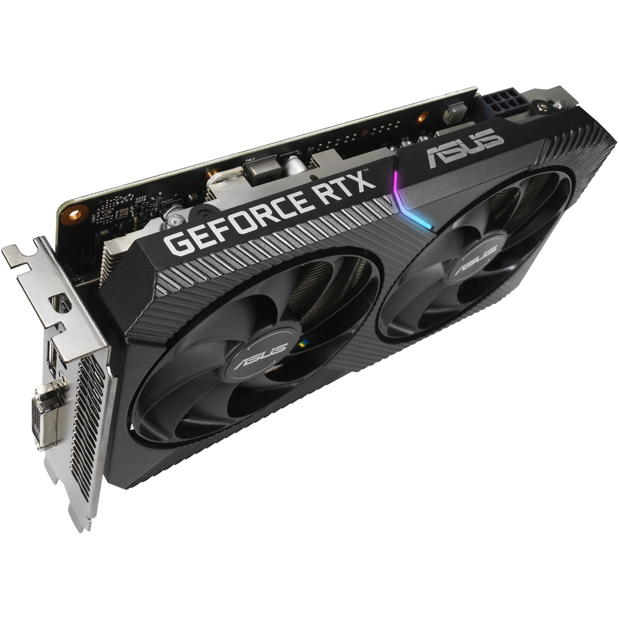 Placa video Asus Dual GeForce RTX™ 2060 MINI OC, 6GB GDDR6, 192-bit ...