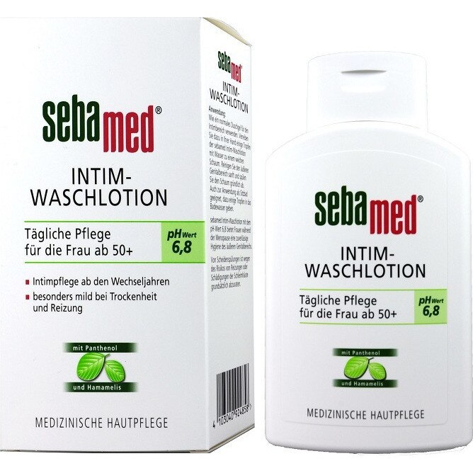 Intim higiéniai lotion pH 6,8 / +50, SEBAMED, 200ml - eMAG.hu