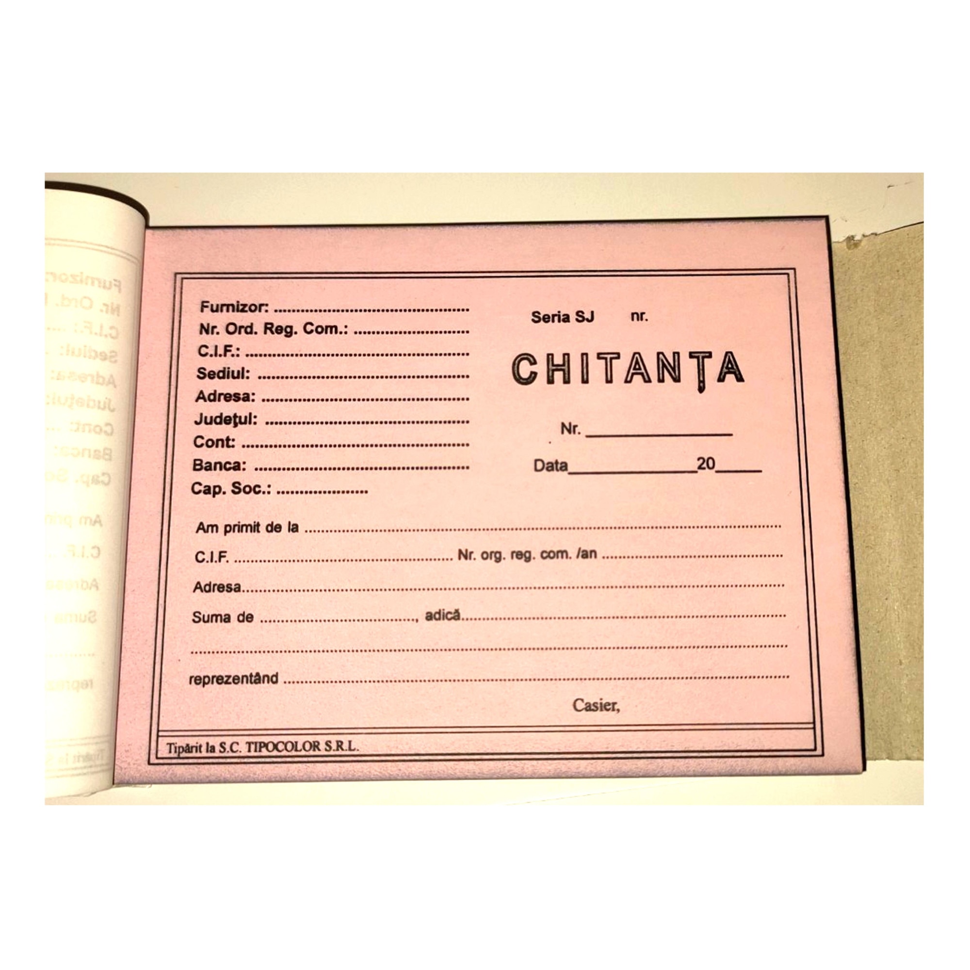 Set 10 bucati Chitantiere Autocopiative, Format A6, 3 Exemplare - eMAG.ro