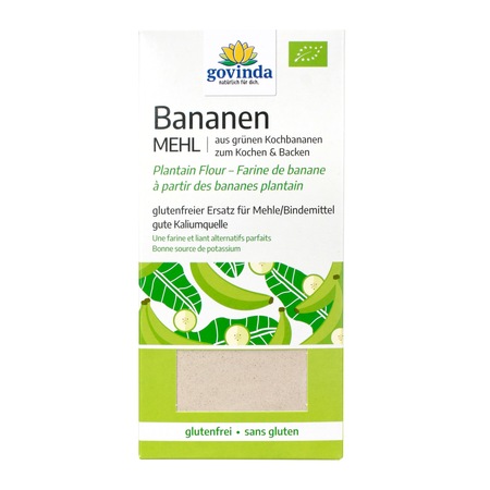 Faina de Banane Verzi/Plantane, Govinda Natur, Vegan-Organic, 350g ...