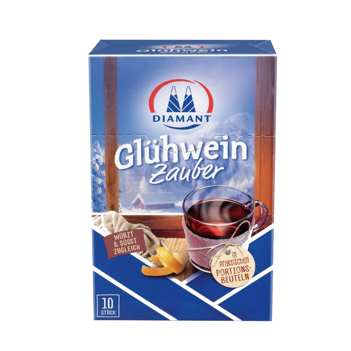 Zahar candel pentru vin fiert 10x20g Diamant, 200g - eMAG.ro