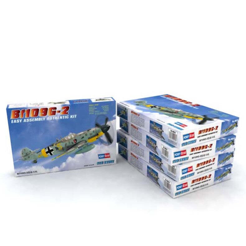 Macheta aeromodele Hobby Boss Messerschmitt BF-109 G-2 easy assembly kit 1:72 HOBBY 80223 - eMAG.ro