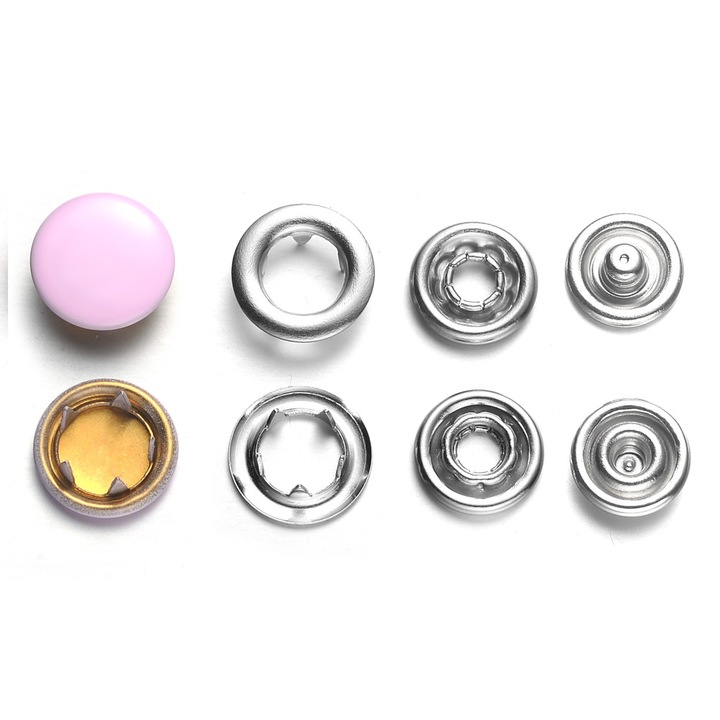 Capse metalice BabySnap 10.5mm - B18 Roz, 20buc - eMAG.ro