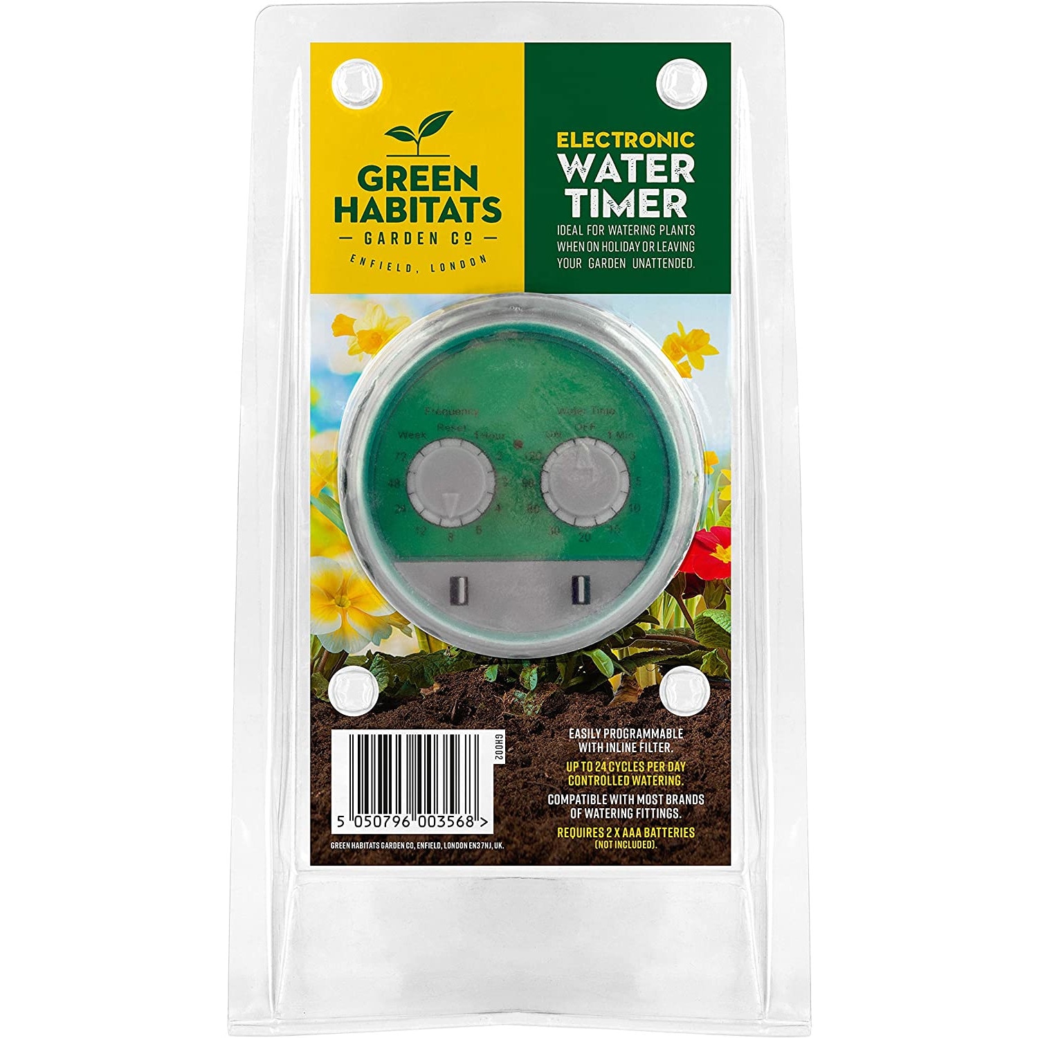 Programator electronic pentru irigatii, GH002, Green Habitas - eMAG.ro