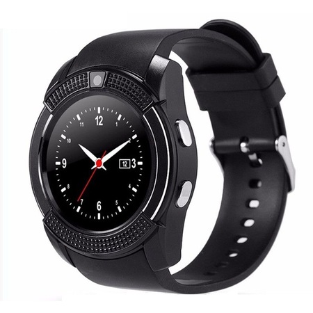 Ceas Smartwatch elSales ELS-V8, functie telefon, suport SIM, Bluetooth ...