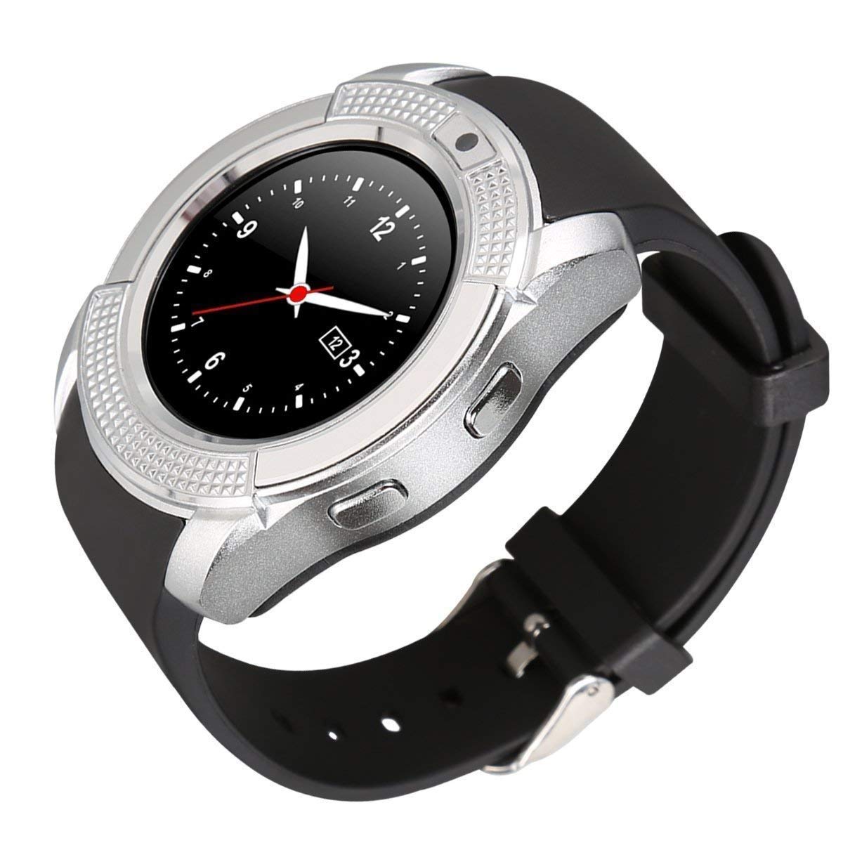Ceas Smartwatch elSales ELS-V8, functie telefon, suport SIM, Bluetooth ...