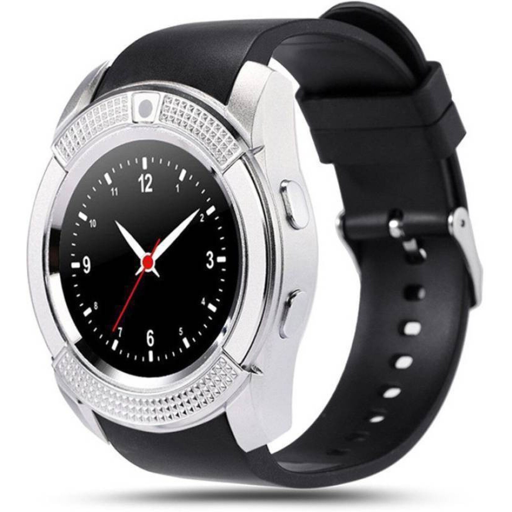 Ceas Smartwatch elSales ELS-V8, functie telefon, suport SIM, Bluetooth ...