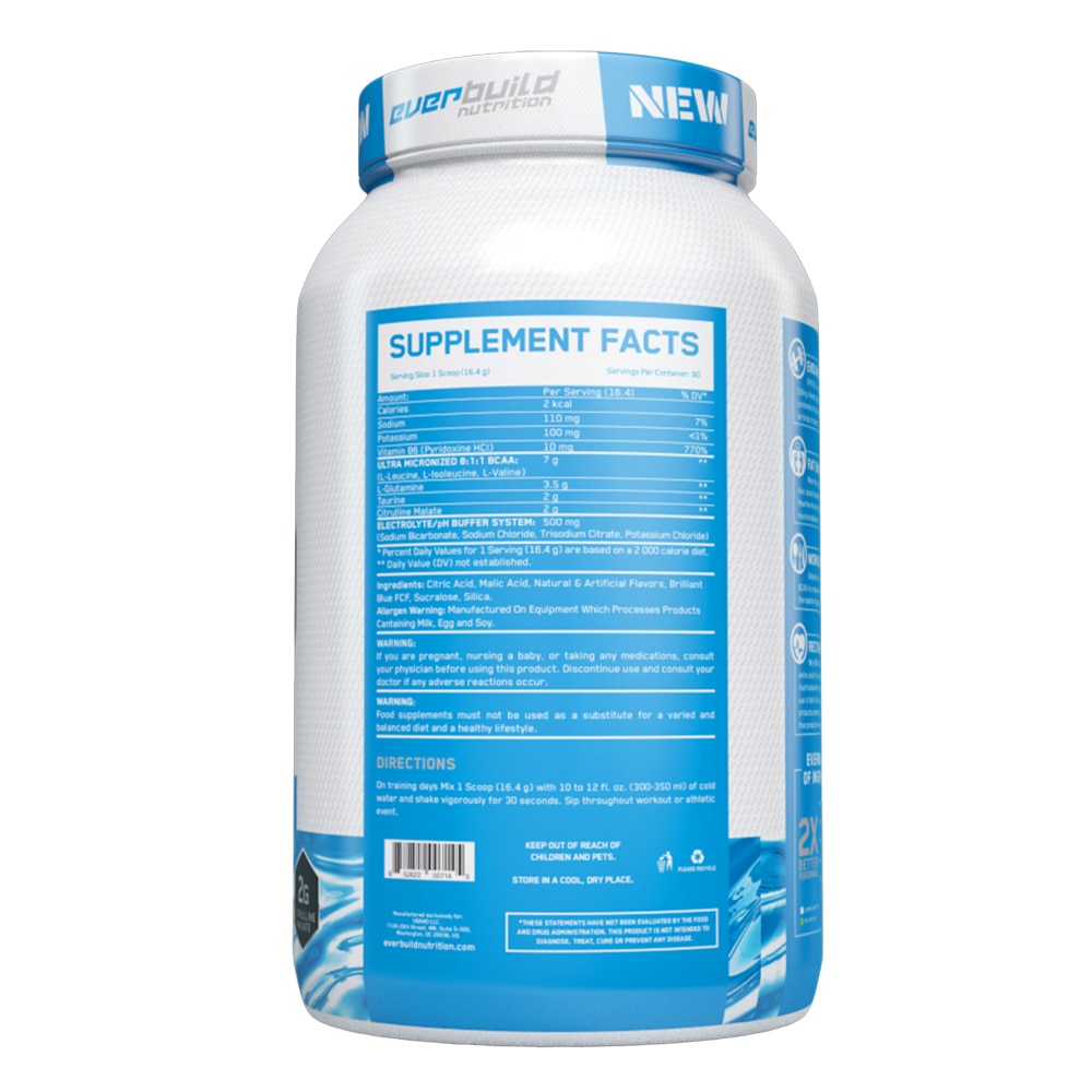 Aminoacizi Everbuild Cryo Cell Zmeura Albastra 1.400 Kg - eMAG.ro