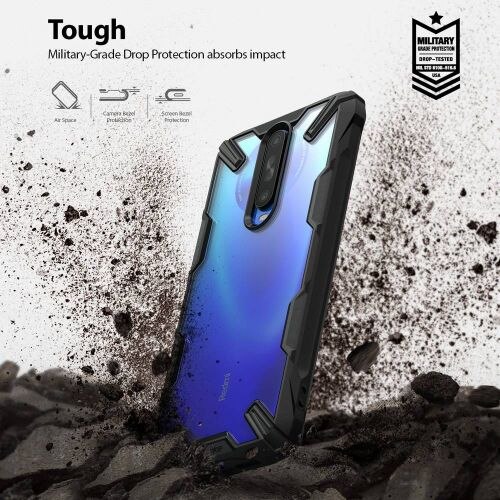 Ringke K30 / K30 5G / Poco X2 Case Fusion X Black (FXXI0014) - eMAG.hu