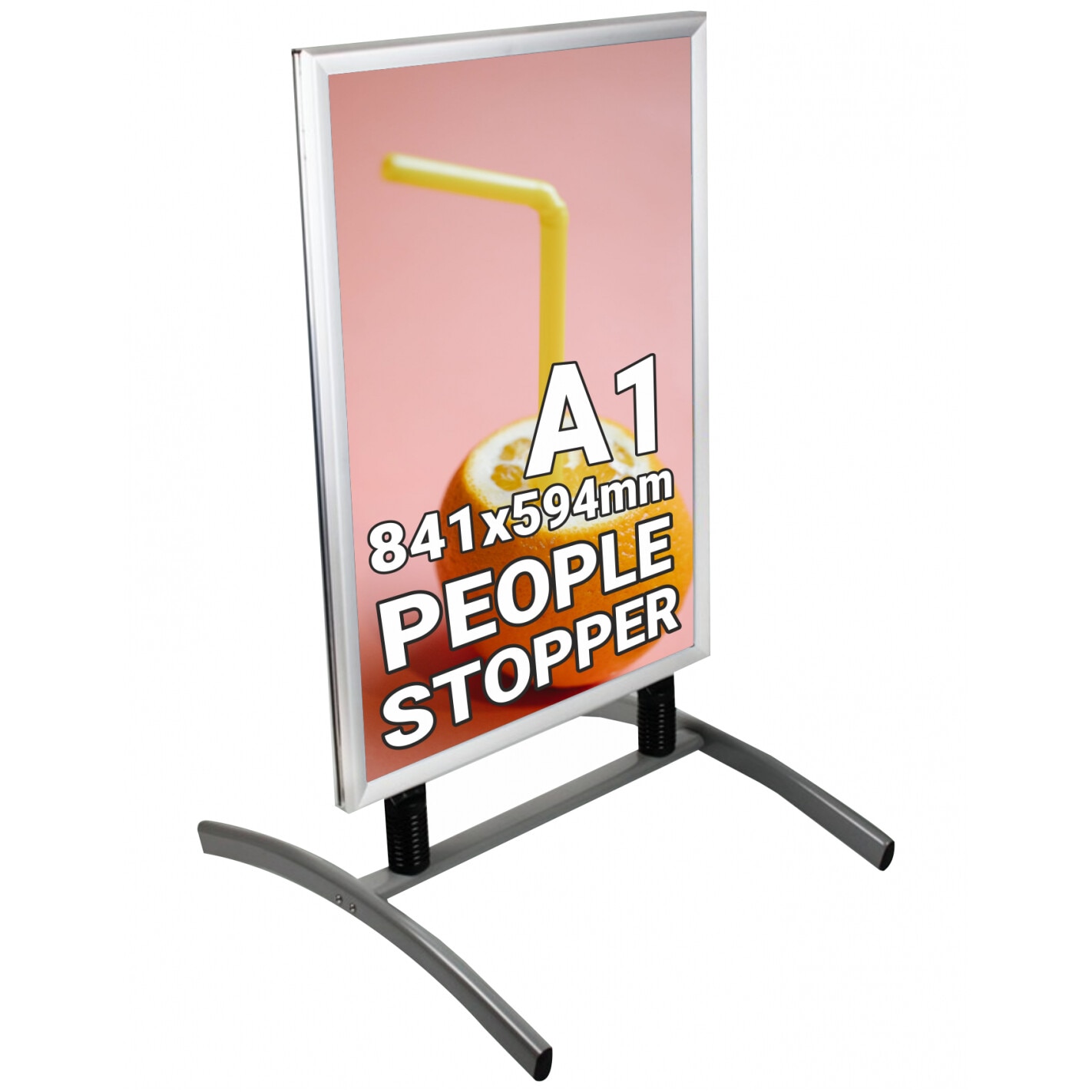 Panou stradal, Pietonal, People Stopper A1 Spring doua fete 841 x 594 ...