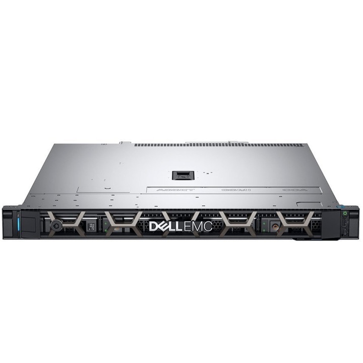 Sistem Server PowerEdge R340 - Rack 1U - Intel Xeon E-2244G 3.4GHz, 8M ...
