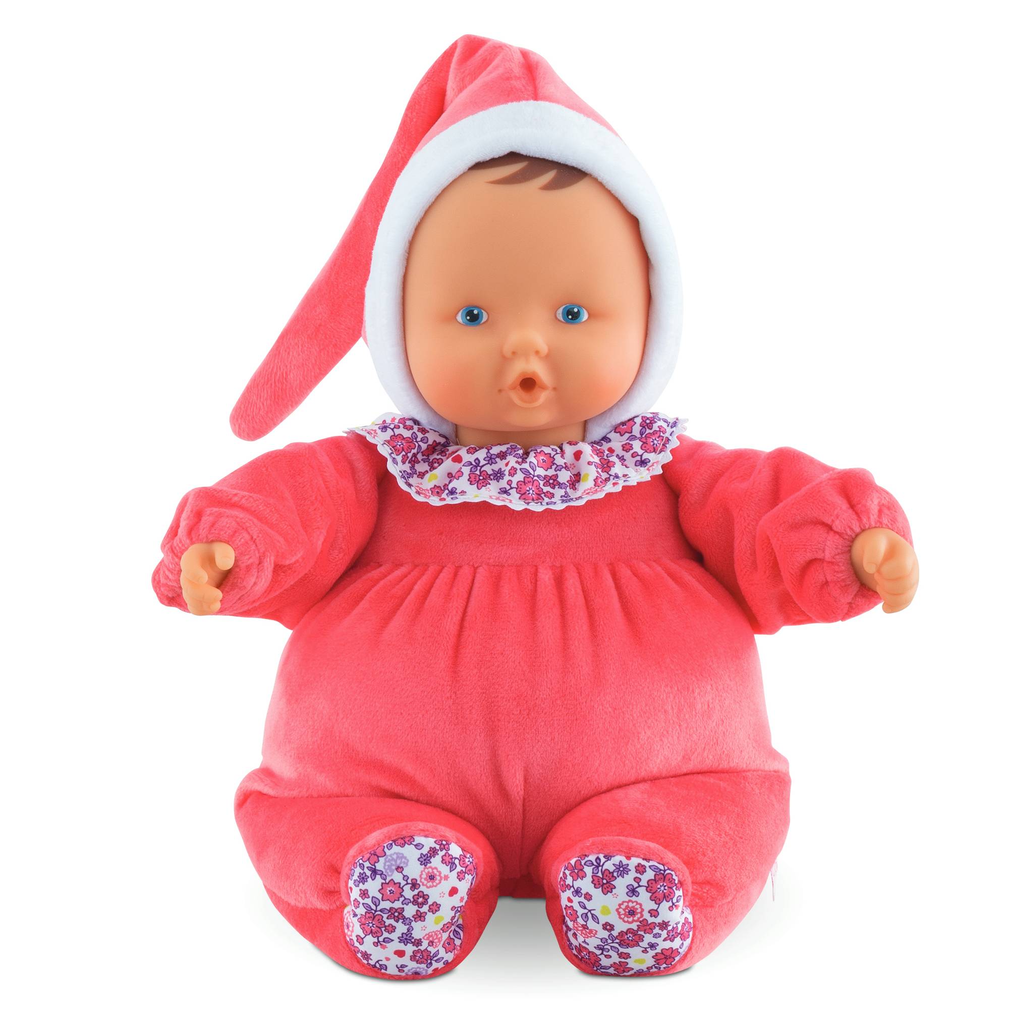 Papusa Corolle - Babipouce Floral Bloom, corp moale, 28 cm - eMAG.ro