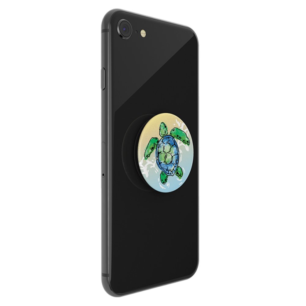 Suport Stand Adeziv Popsocket PopGrip pentru telefon, Tortuga - eMAG.ro