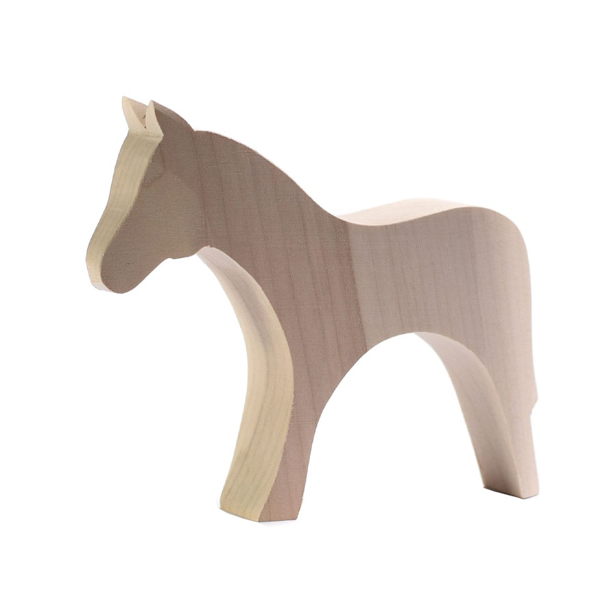 Set complet de pictat - 5 figurine din lemn in forma de animale - eMAG.ro