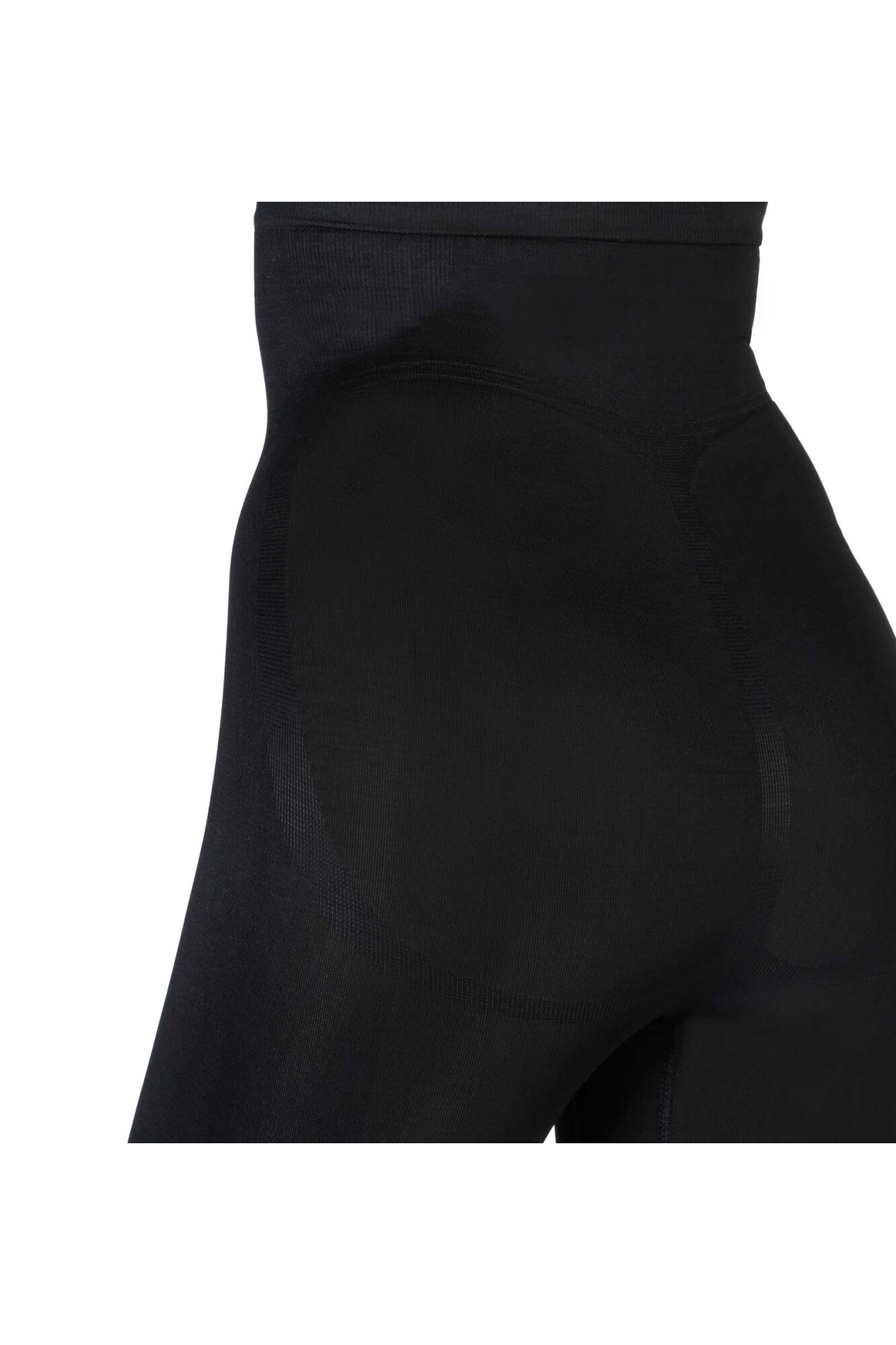 Colant scurt modelator cu talie inalta, Bodyboo, BB1010, Negru - S ...