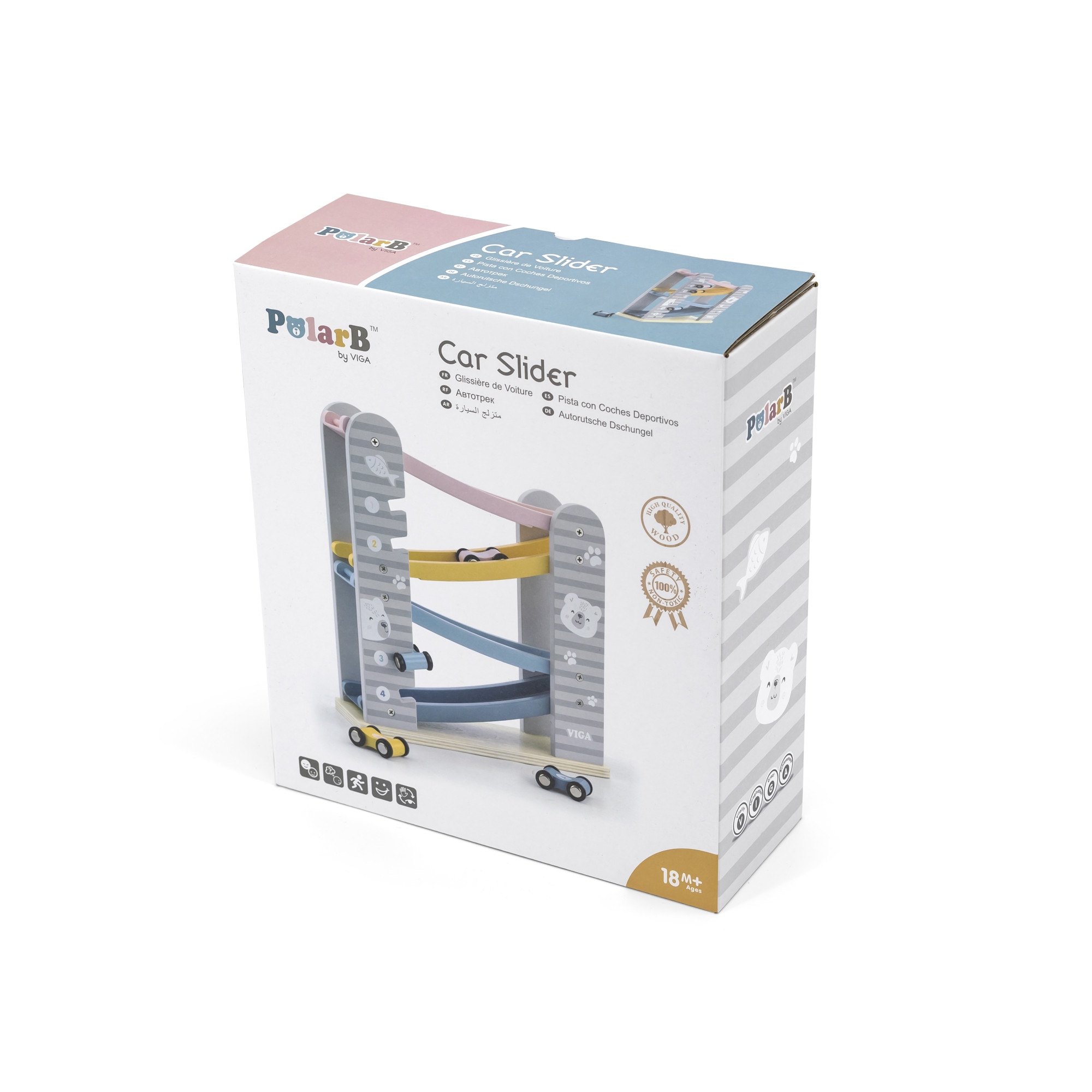 Pod zig zag cu masini, PolarB, Viga - eMAG.ro