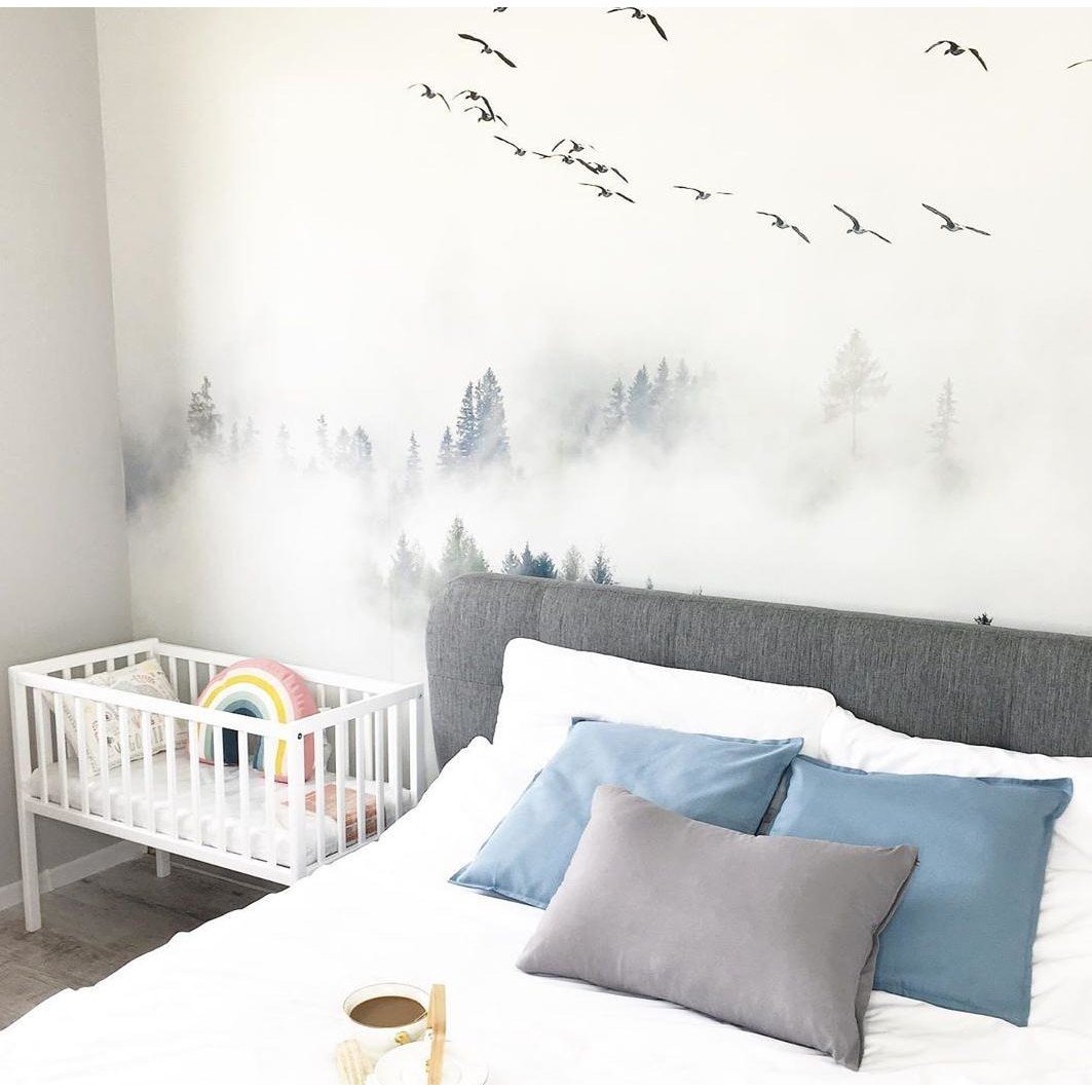 Mini-patut co-sleeping din lemn masiv, Classic Alb, 90 x 40 cm - eMAG.ro