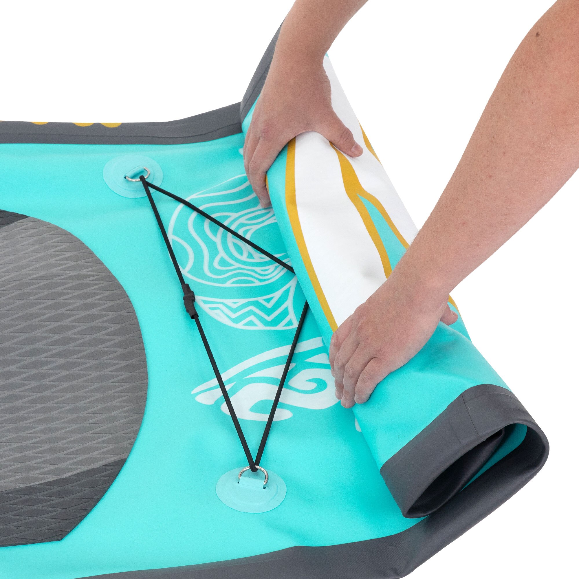 Set placa gonflabila Stand Up Paddle Board Maona, ECD Germany, 308 x 76 ...