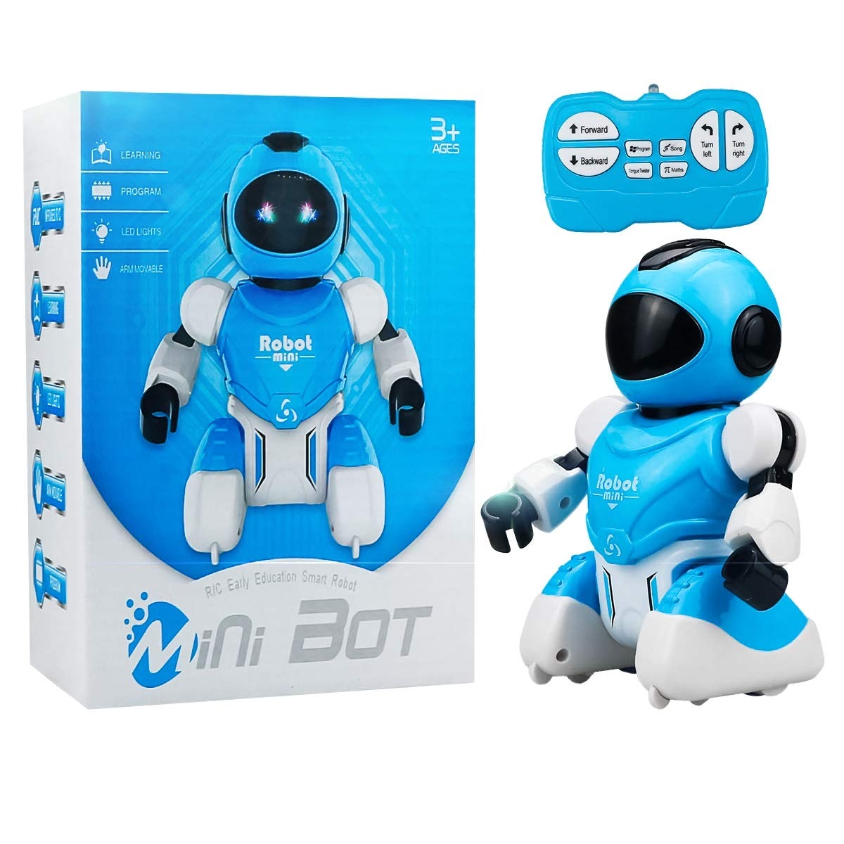 Robot interactiv inteligent, MINI POLICE BOT, Programare si control ...