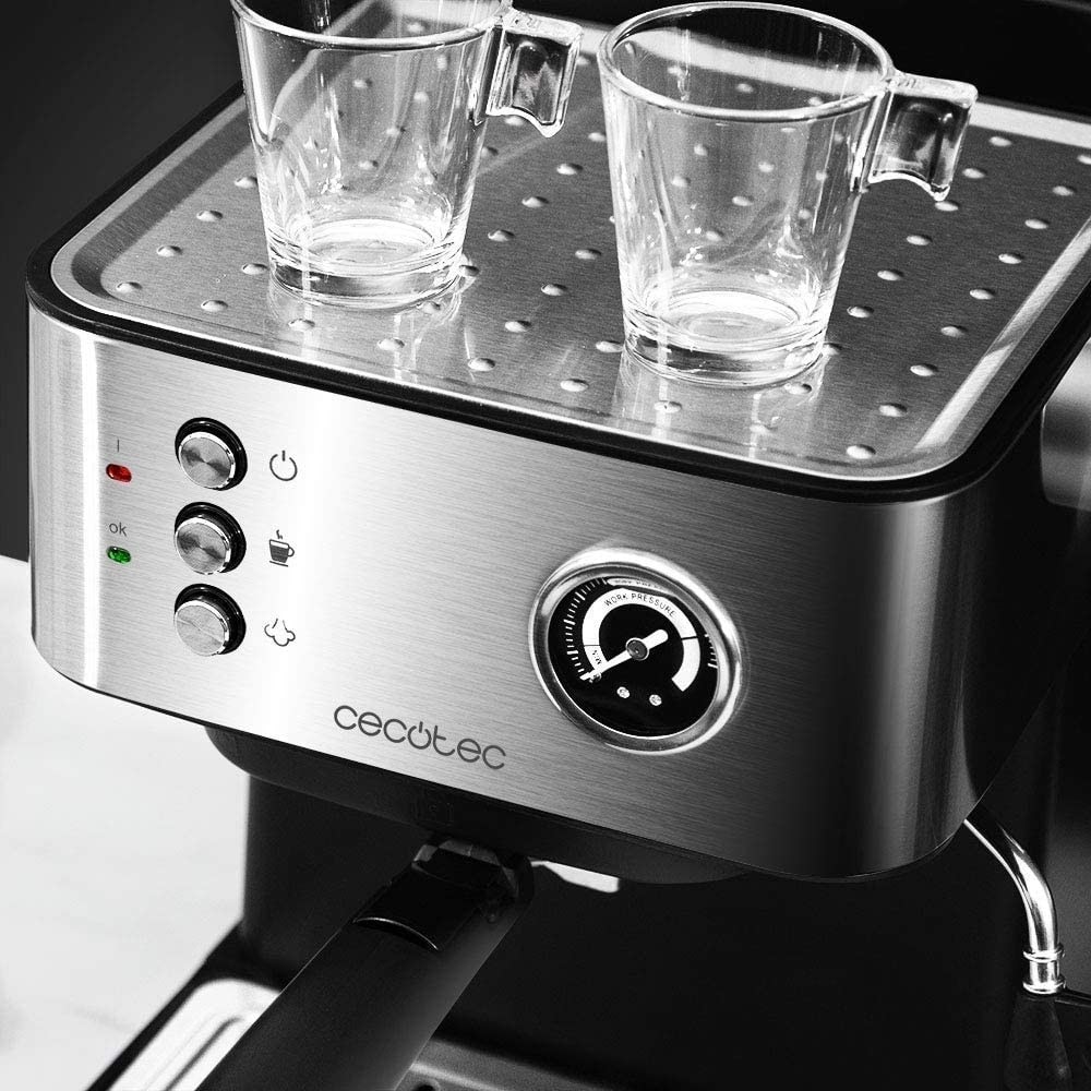 Espressor profesional Cecotec Power Espresso Professionale, 850 W, 20 ...