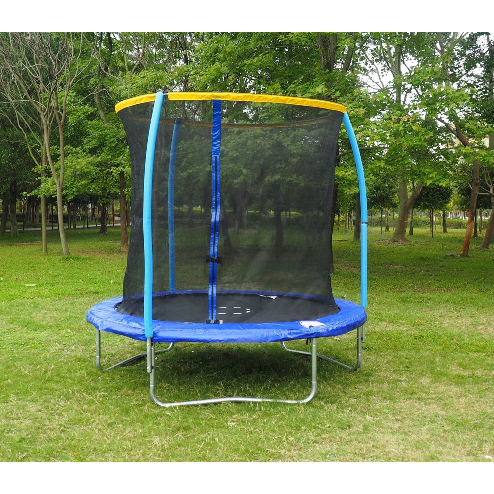 Trambulina copii cu plasa de protectie 244cm - eMAG.ro