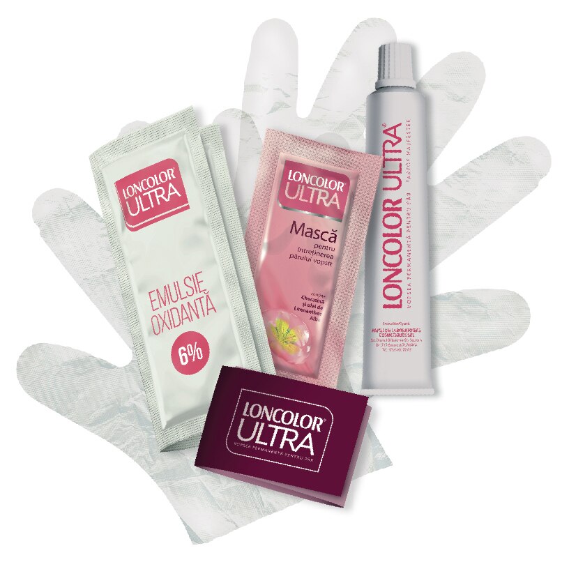 Перманентна боя за коса Loncolor Ultra 8.66, Intense Light Red, 100 мл ...