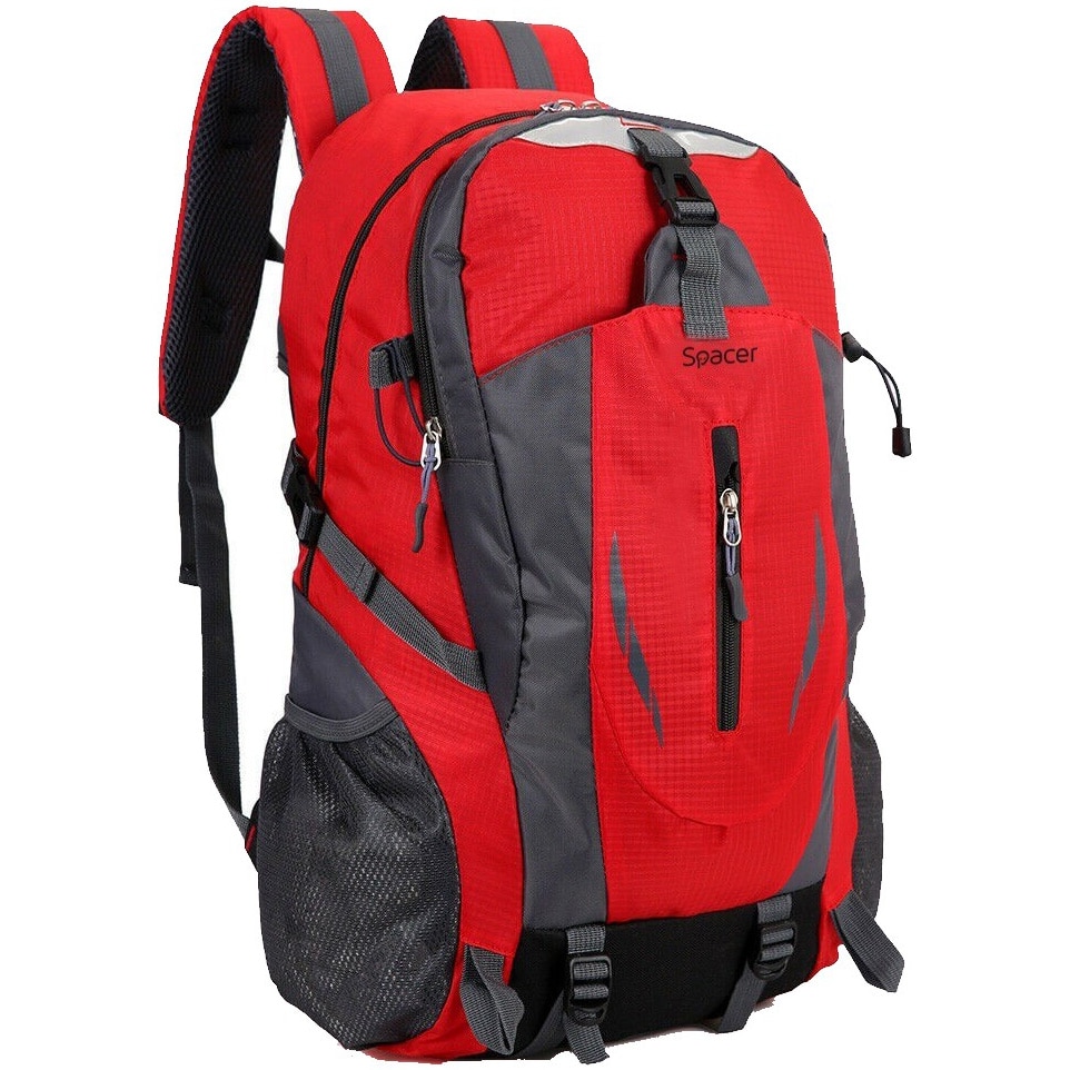 Rucsac laptop Spacer Rio, Rosu - eMAG.ro
