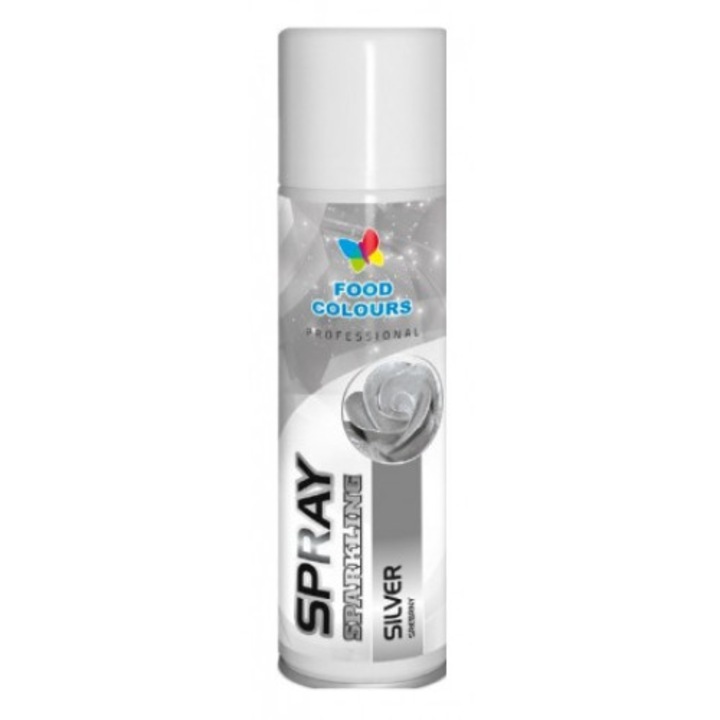 Colorant alimentar spray argintiu 250ml S10FC - eMAG.ro