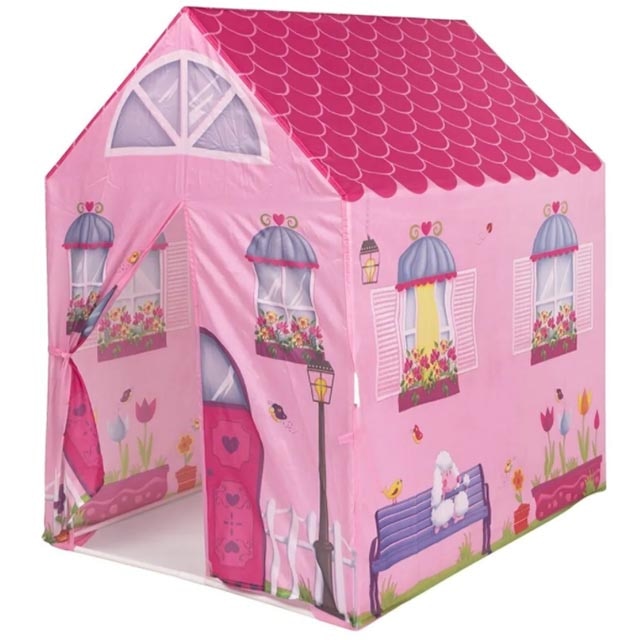 Cort pentru copii, Felis, 95x72x102cm, Roz - eMAG.ro