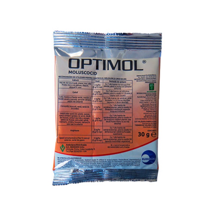 Moluscocid Optimol, 30 g - eMAG.ro