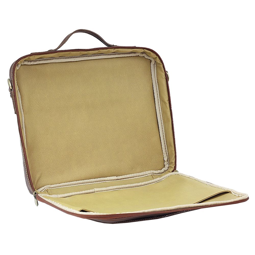 Servieta/ Mapa de piele, port laptop 4542B, MARO - eMAG.ro