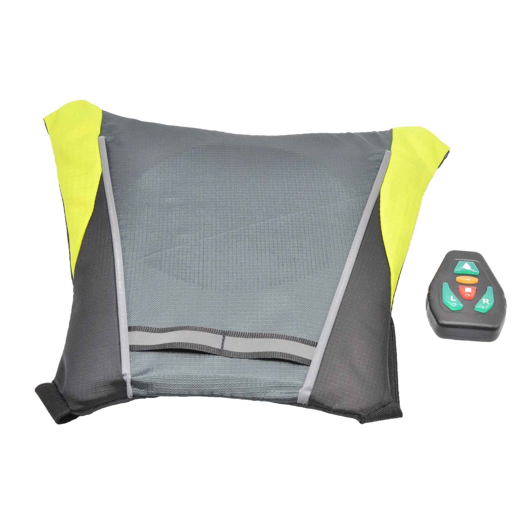 Vesta ciclism reflectorizanta, cu semnalizare LED prin telecomanda a ...