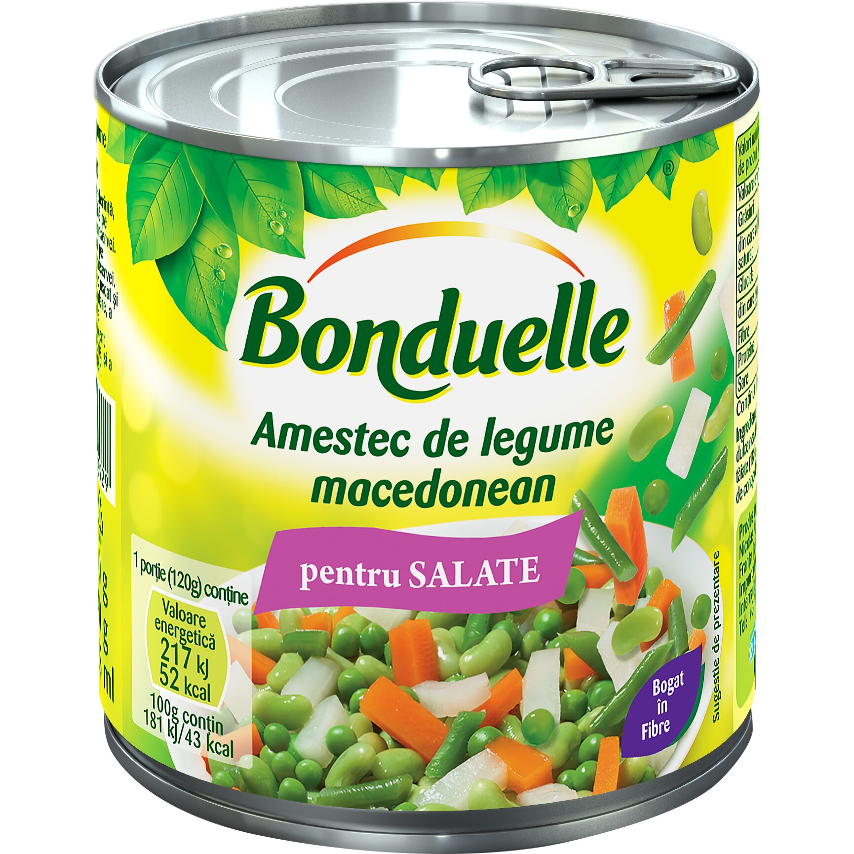 Amestec de legume Macedonean Bonduelle, 400g - eMAG.ro