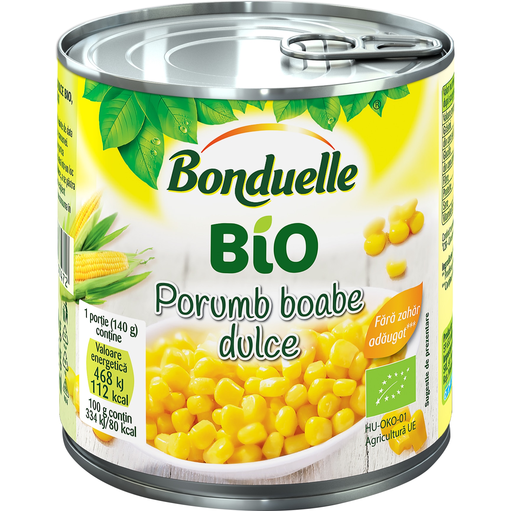 Porumb boabe dulce Bonduelle Bio, 340g - eMAG.ro