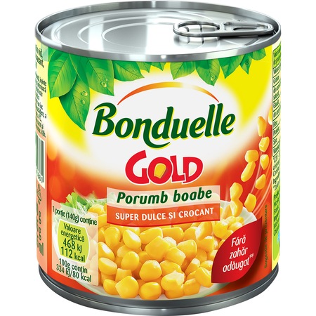 Сладки и хрупкави царевични зърна Bonduelle, 340 гр - eMAG.bg