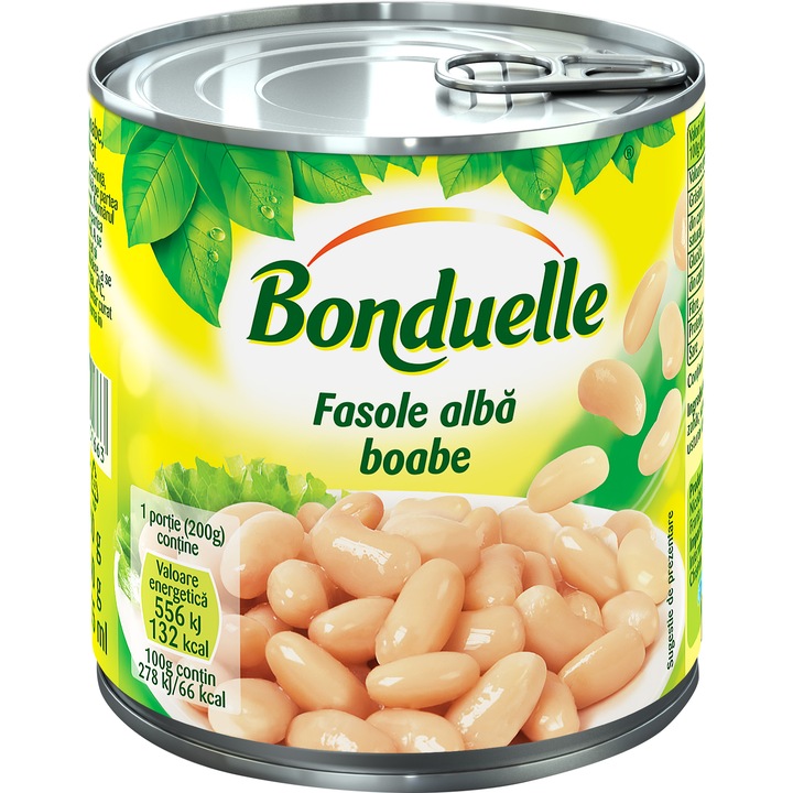 Fasole alba boabe Bonduelle, 400g - eMAG.ro