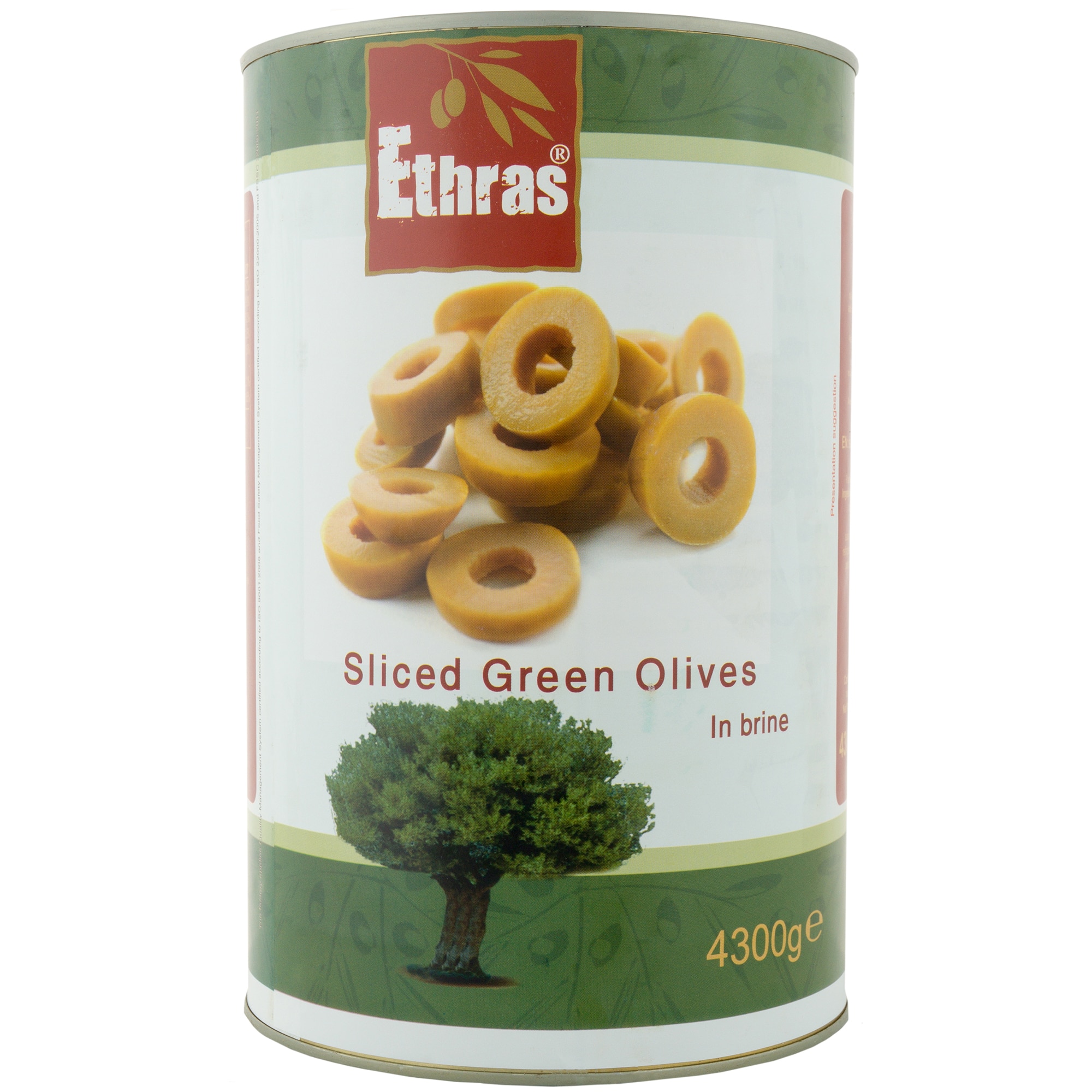 Masline verzi felii ETHRAS, 2 KG - eMAG.ro