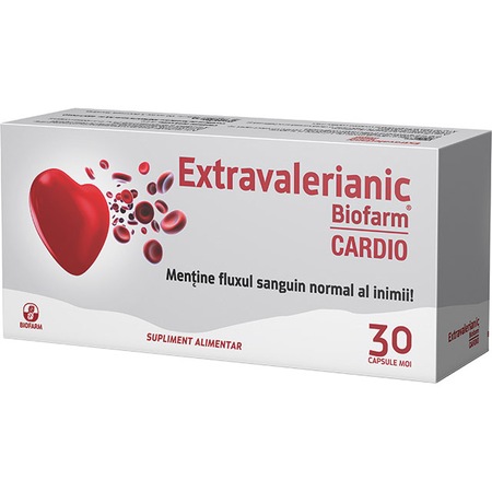 Biofarm Extravalerianic Cardio étrend-kiegészítő, 30 db lágy kapszula ...