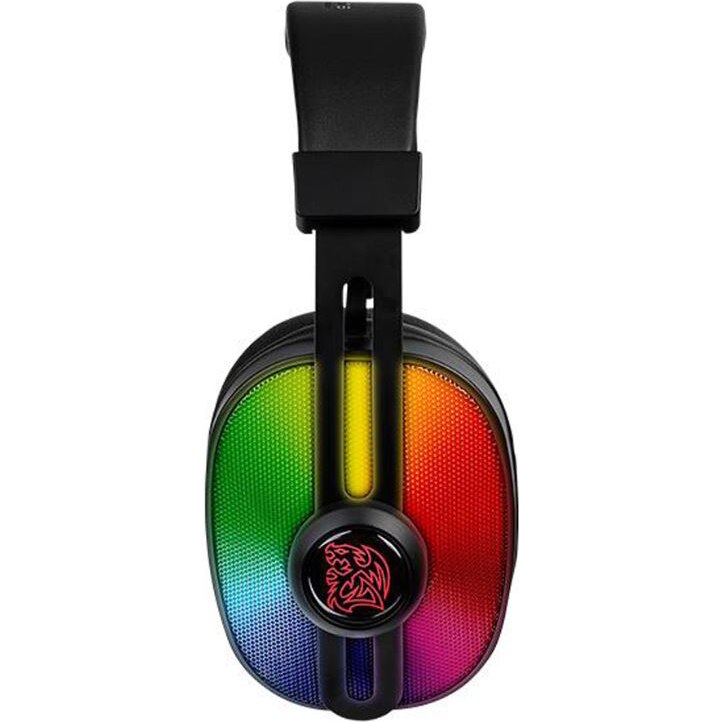 Casti gaming Thermaltake eSPORTS Pulse G100, Iluminare RGB, USB si 2x ...