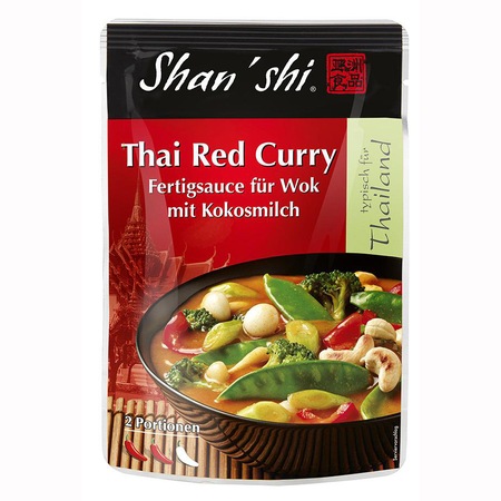 Sos aromatic thai red curry Shan Shi, 120g - eMAG.ro